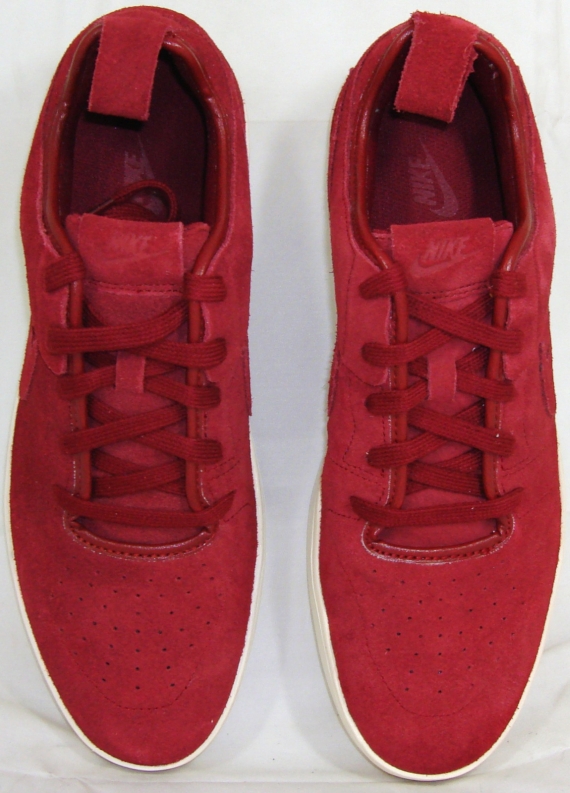Nike Courtside Suede - Maroon - Sail | Unreleased Sample - SneakerNews.com