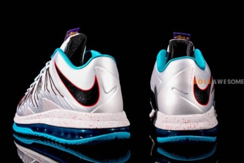 Nike LeBron X Low - Silver - Teal - SneakerNews.com
