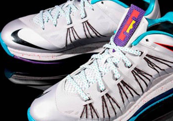 Nike LeBron X Low - Silver - Teal - SneakerNews.com