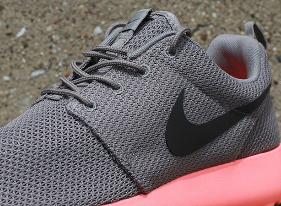 Nike Roshe Run - Soft Grey - Midnight Fog - Total Crimson - SneakerNews.com