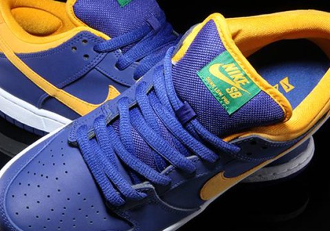 Nike SB Dunk Low – Deep Royal Blue – Midas Gold – Pine Green ...