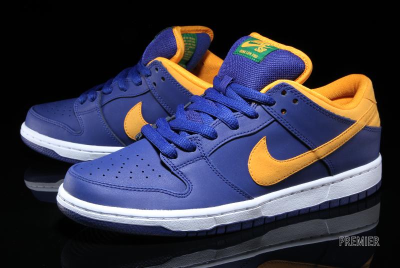 Nike SB Dunk Low – Deep Royal Blue – Midas Gold – Pine Green ...