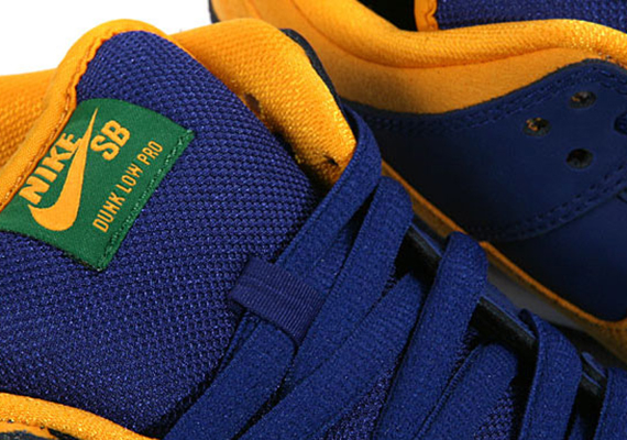 Nike SB Dunk Low - Deep Royal Blue - Midas Gold - Pine Green ...