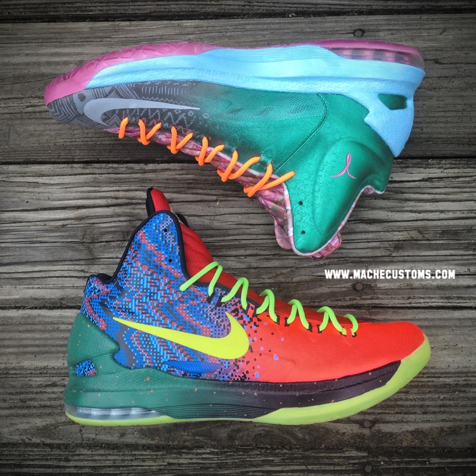 Nike "What The KD V" by Mache Customs - SneakerNews.com