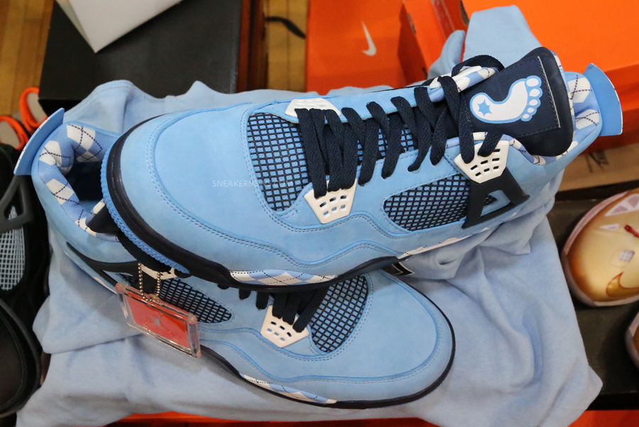 "UNC" Air Jordan IV PE - SneakerNews.com