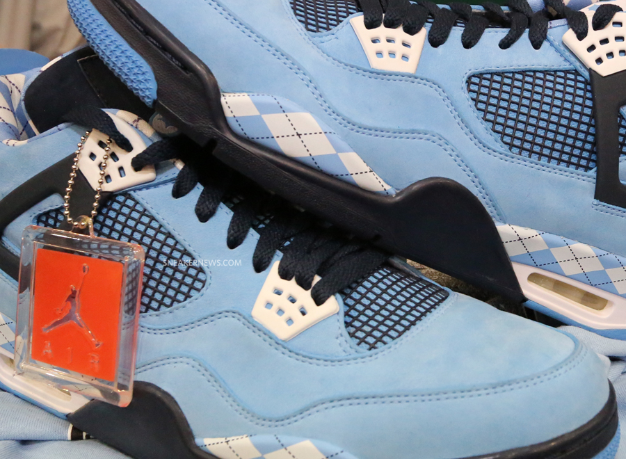 "UNC" Air Jordan IV PE - SneakerNews.com