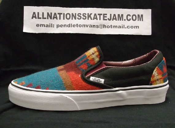 Pendleton x Nibwaakaawin x Vans 2013 - Charity Auctions - SneakerNews.com