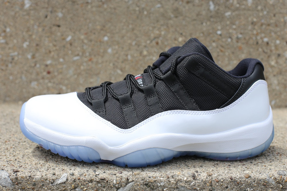 Air Jordan XI Low - White - Black - True Red | Arriving at Retailers ...