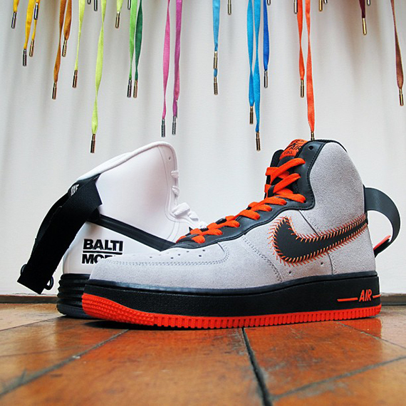 Nike Air Force 1 High "Baltimore Pack" - Release Date - SneakerNews.com