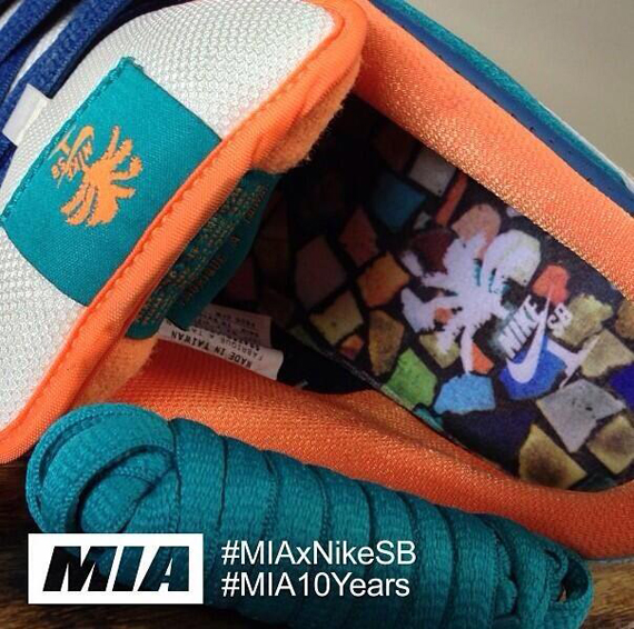 MIA Skateshop x Nike SB Dunk Low - Insoles - SneakerNews.com