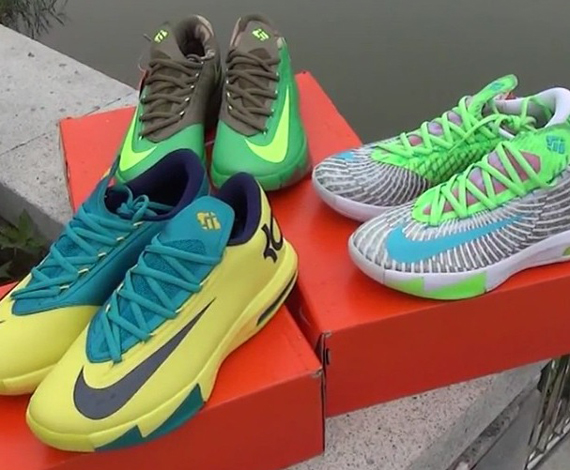 Nike KD 6 - Upcoming Colorways - SneakerNews.com