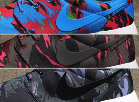 Nike Roshe Run GPX "Camo Pack" - Available - SneakerNews.com