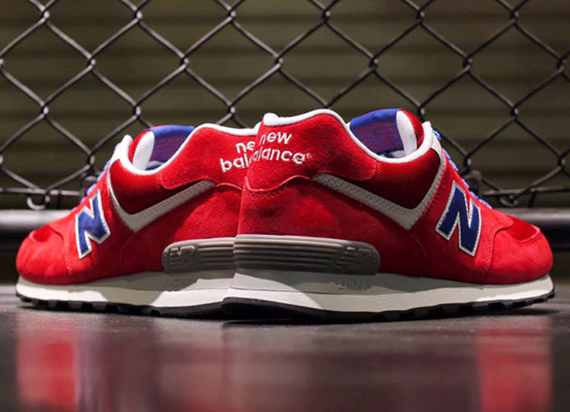 New Balance 574 - Red - Blue - White - SneakerNews.com