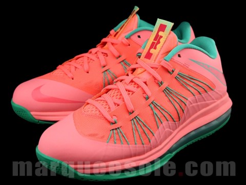 "Watermelon" Nike LeBron 10 Low - SneakerNews.com