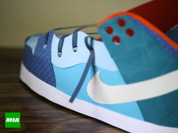 MIA Skateshop x Nike SB Dunk Low Paper Model by jboogs317 - SneakerNews.com