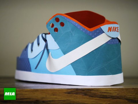 MIA Skateshop x Nike SB Dunk Low Paper Model by jboogs317 - SneakerNews.com
