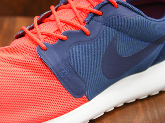 Nike Roshe Run HYP - Total Crimson - Squadron Blue - Summit White ...