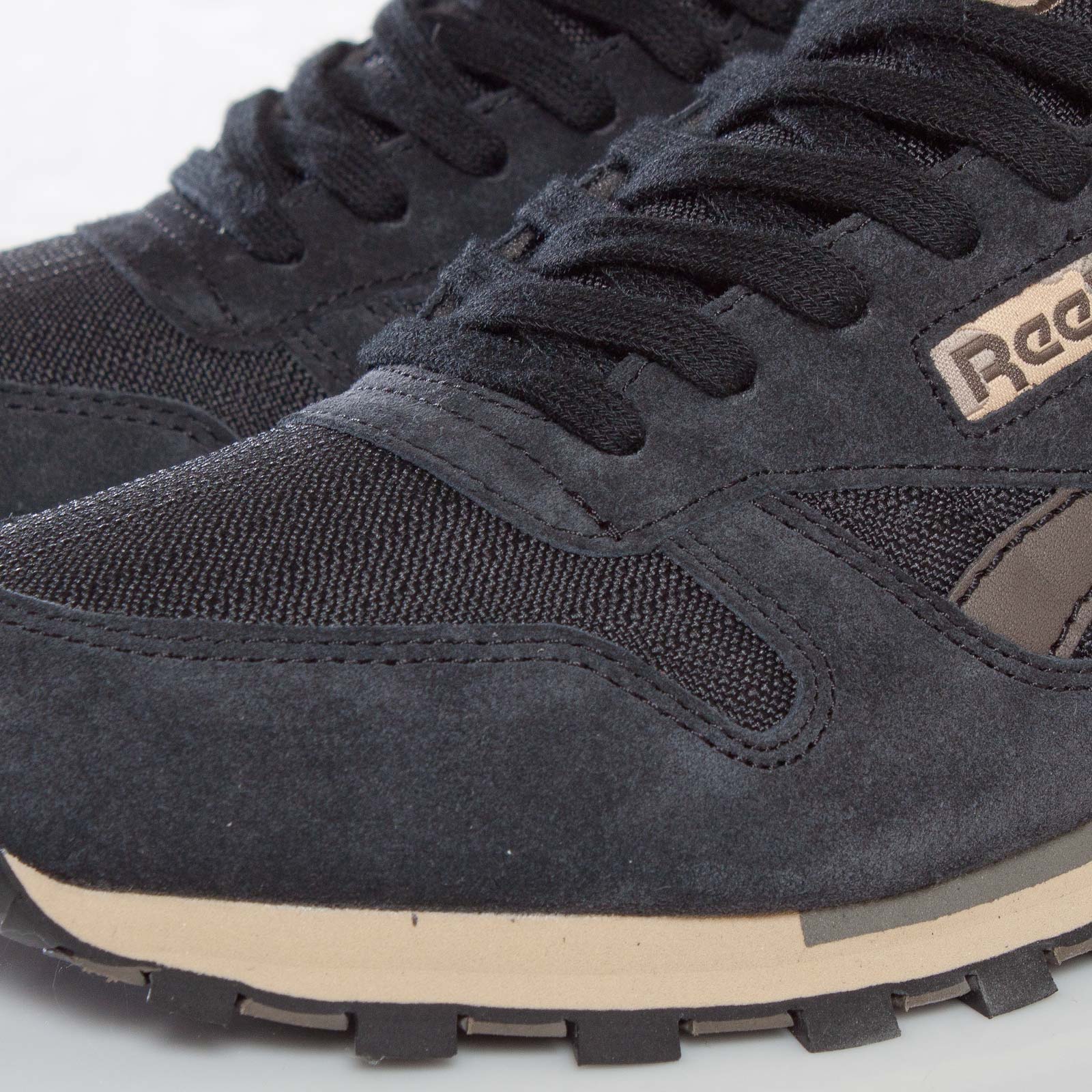 Reebok Classic Leather - Black - Brown - SneakerNews.com