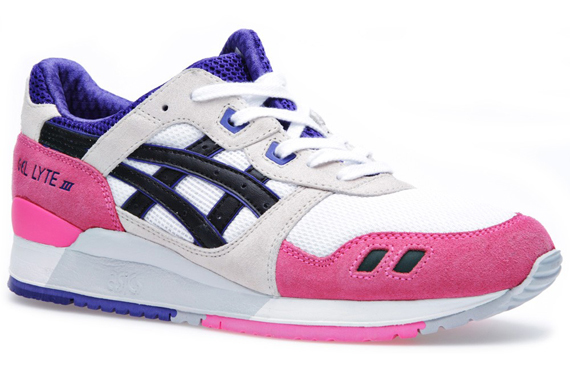Asics Gel Lyte III - White - Pink - Purple | Available for Pre-Order ...