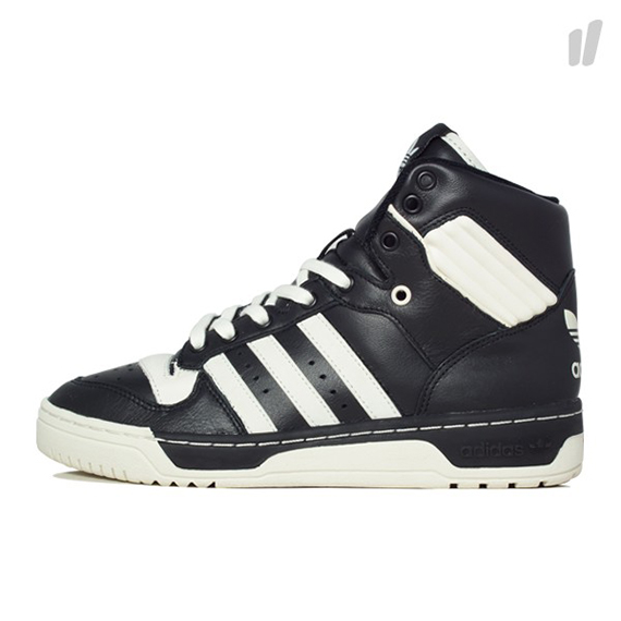 adidas Originals Rivalry Hi - Black - White - SneakerNews.com
