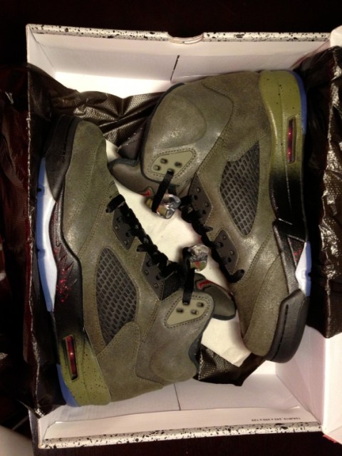 Air Jordan 5 "Fear" - Available Early on eBay - SneakerNews.com