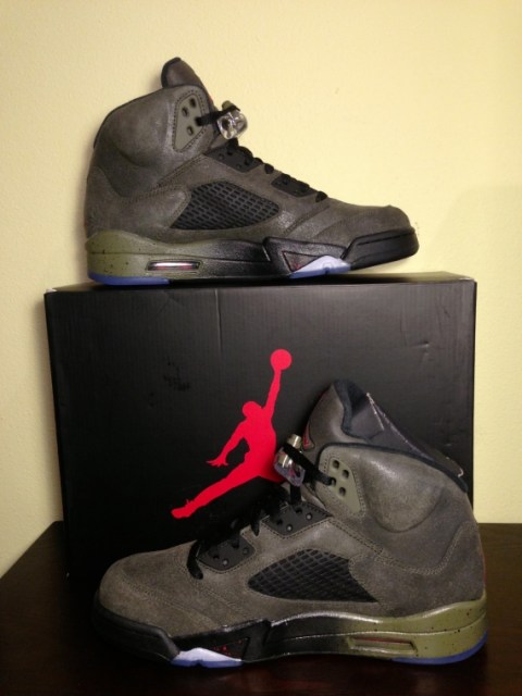 Air Jordan 5 "Fear" - Available Early on eBay - SneakerNews.com