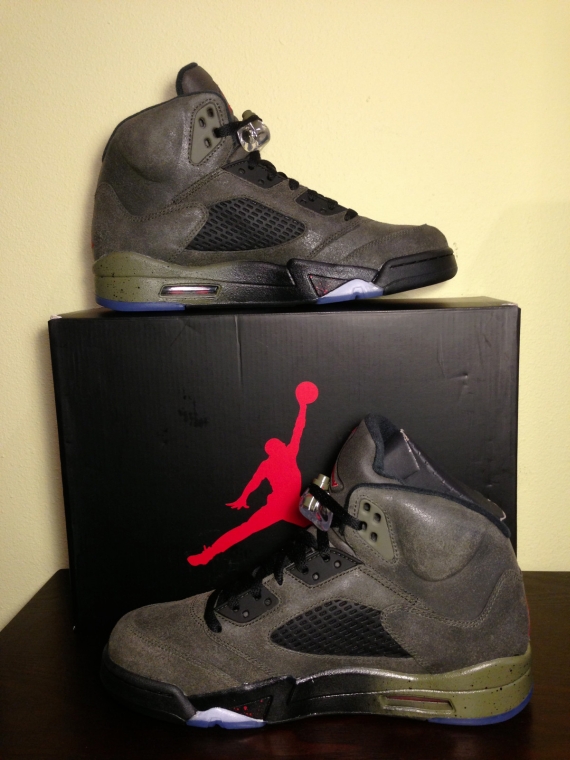 Air Jordan 5 "Fear" - Available Early on eBay - SneakerNews.com