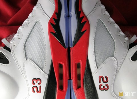 Sneaker News Select: Air Jordan V "Fire Red"
