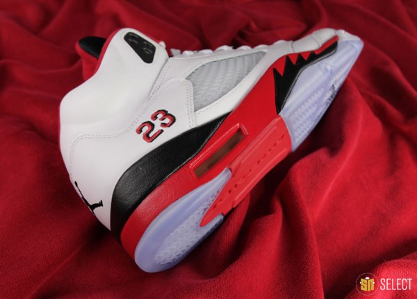 Sneaker News Select: Air Jordan V "Fire Red"
