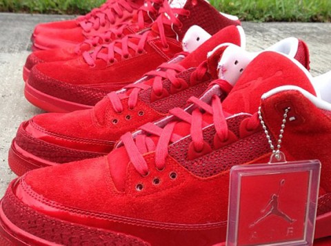 All-Red Air Jordans