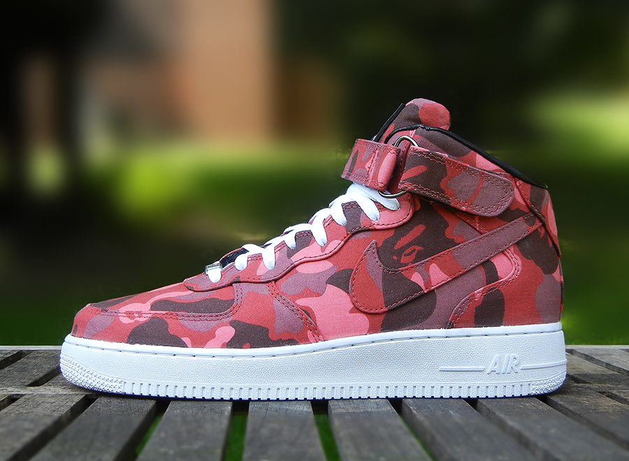 Nike Air Force 1 Mid "Bape" by JBF Customs - SneakerNews.com