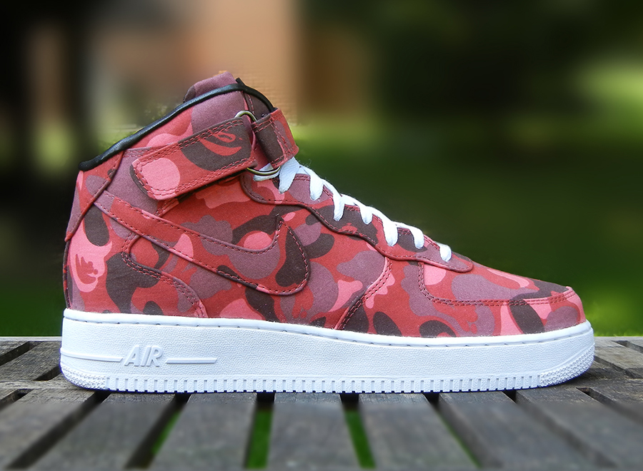 Nike Air Force 1 Mid "Bape" by JBF Customs - SneakerNews.com