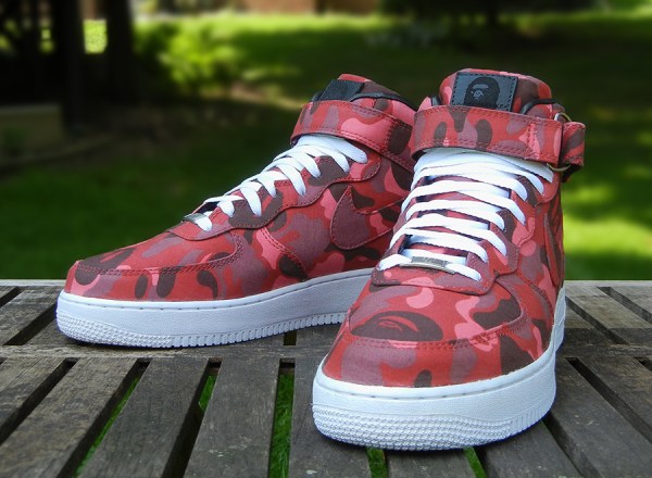 Nike Air Force 1 Mid "Bape" by JBF Customs - SneakerNews.com