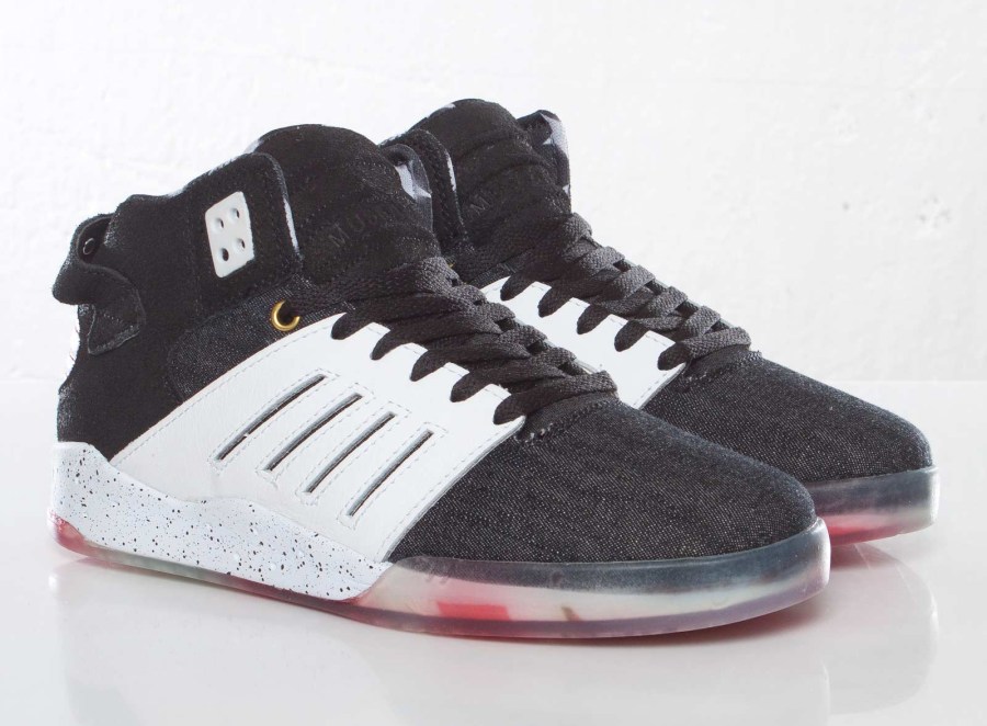 Supra Skytop III "USA" - Black Denim - SneakerNews.com
