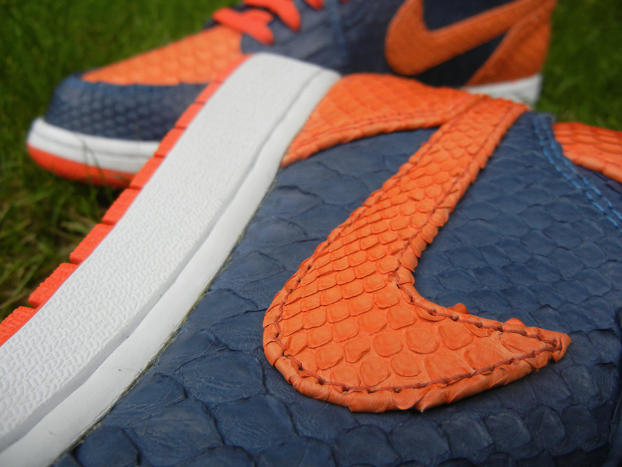 Air Jordan 1 "Knicks Python" by JBF Customs - SneakerNews.com