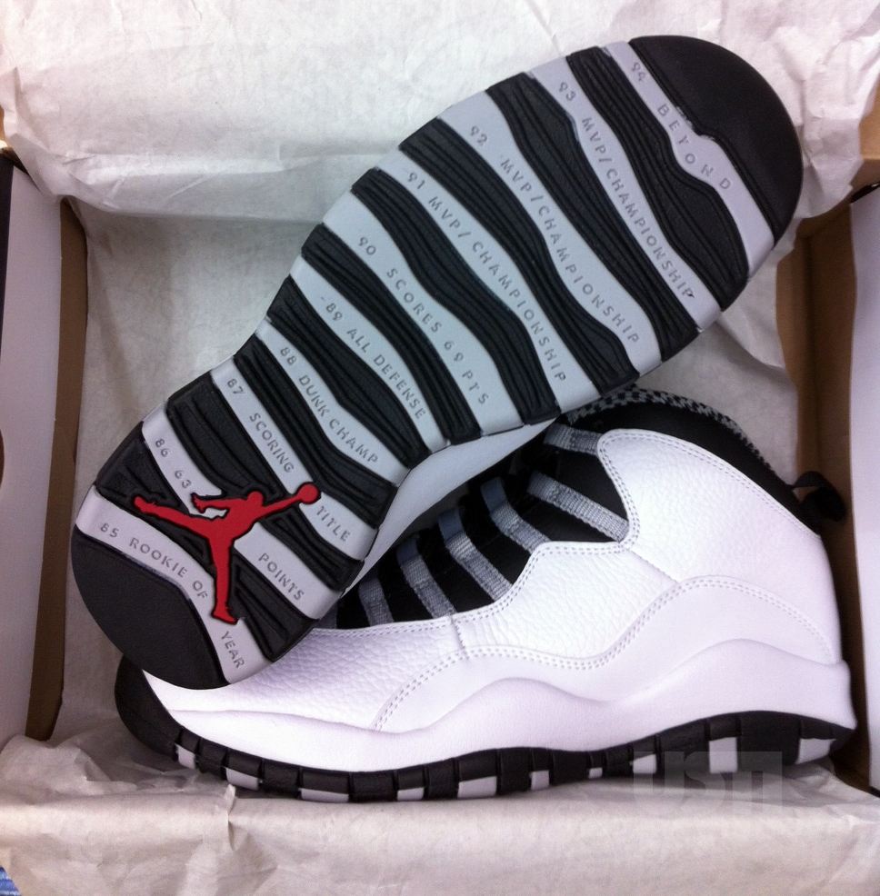 Air Jordan 10 "Steel" - SneakerNews.com
