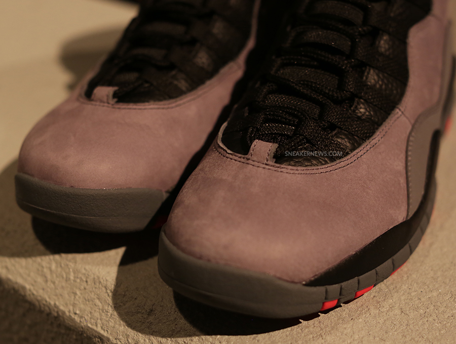 Air Jordan 10 - Cool Grey - Infrared - Black - SneakerNews.com