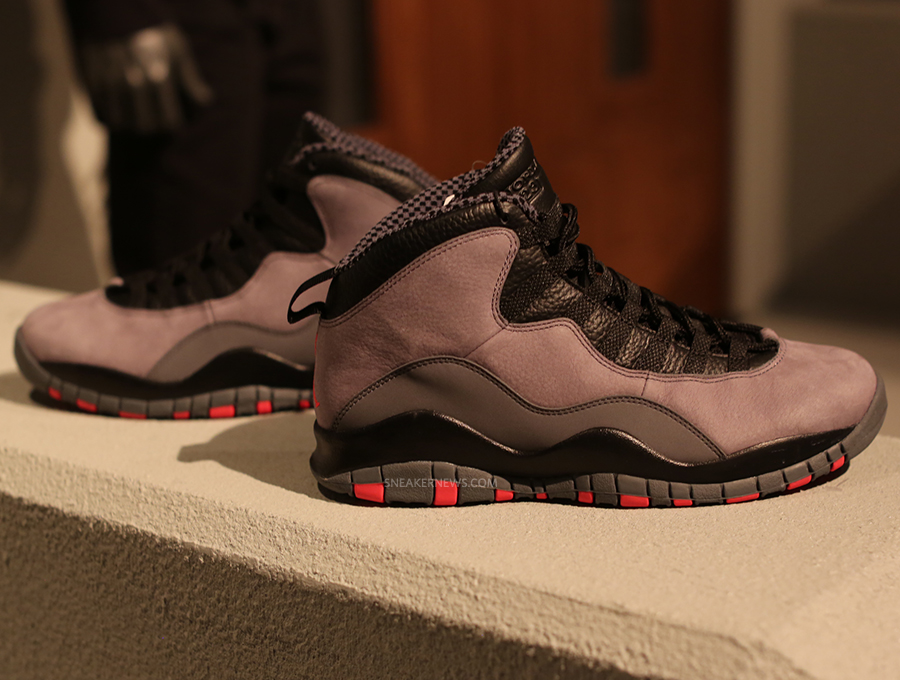 Air Jordan 10 - Cool Grey - Infrared - Black - SneakerNews.com