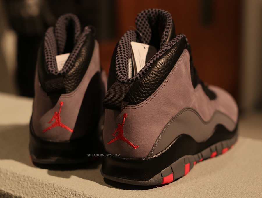 Air Jordan 10 - Cool Grey - Infrared - Black - SneakerNews.com