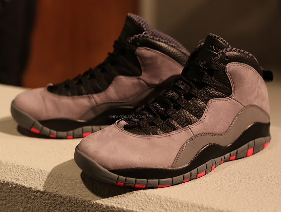 Air Jordan 10 - Cool Grey - Infrared - Black - SneakerNews.com