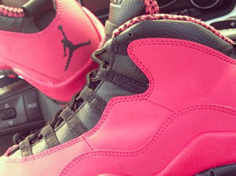 Air Jordan 10 Retro GS - Red - Black - SneakerNews.com