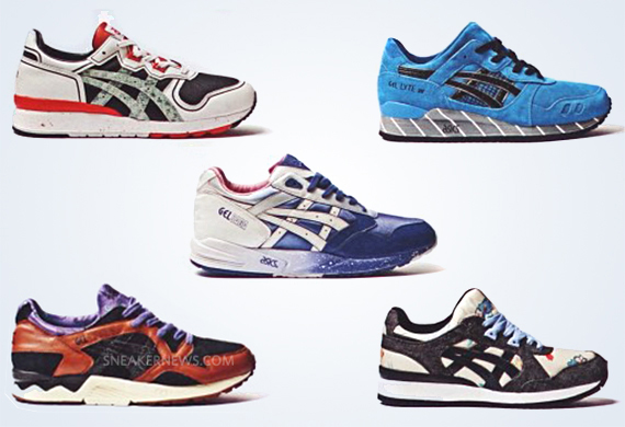 Extra Butter x Asics "Death List 5 Pack" - SneakerNews.com