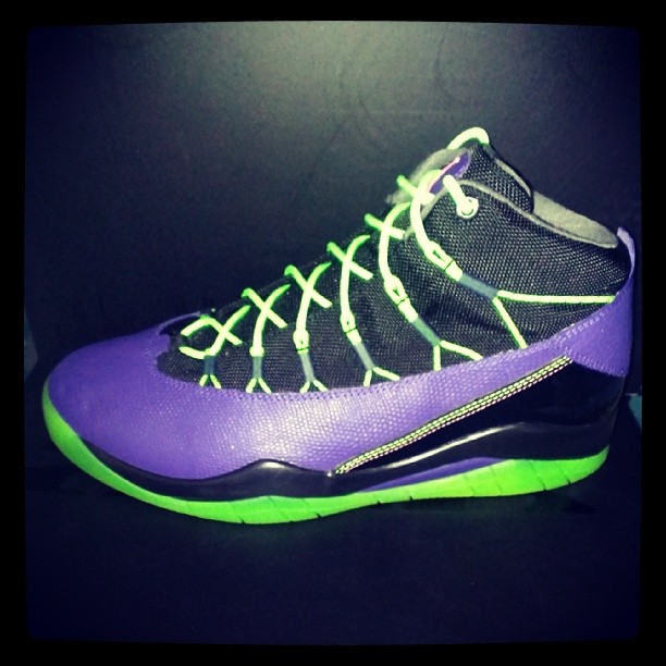 Jordan Prime Flight - Purple - Green - SneakerNews.com