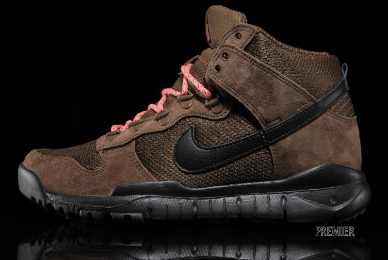 Nike ACG Dunk High OMS - Military Brown - Dark Khaki - Black ...