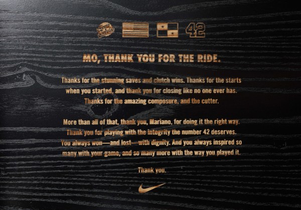 Nike Celebrates Mariano Rivera's Career With Exclusive Collection ...