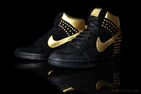 Nike WMNS Dunk Sky Hi "Gold Stud" - SneakerNews.com