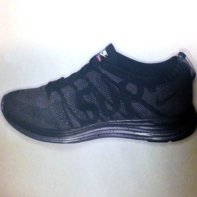 Supreme x Nike Flyknit Lunar1+ - Black - SneakerNews.com