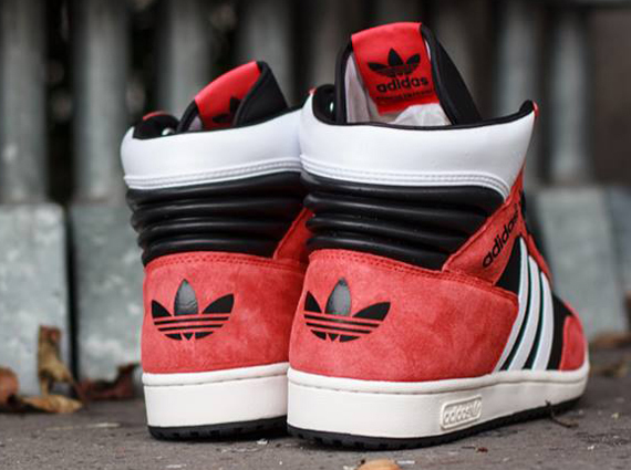 adidas Originals Pro Conference Hi - Black - Highless Red - Running ...