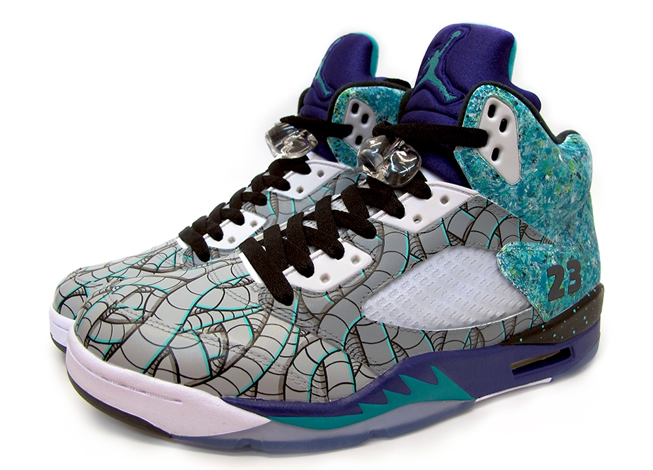 Air Jordan 5 "Mech V" Customs by Sekure D - SneakerNews.com