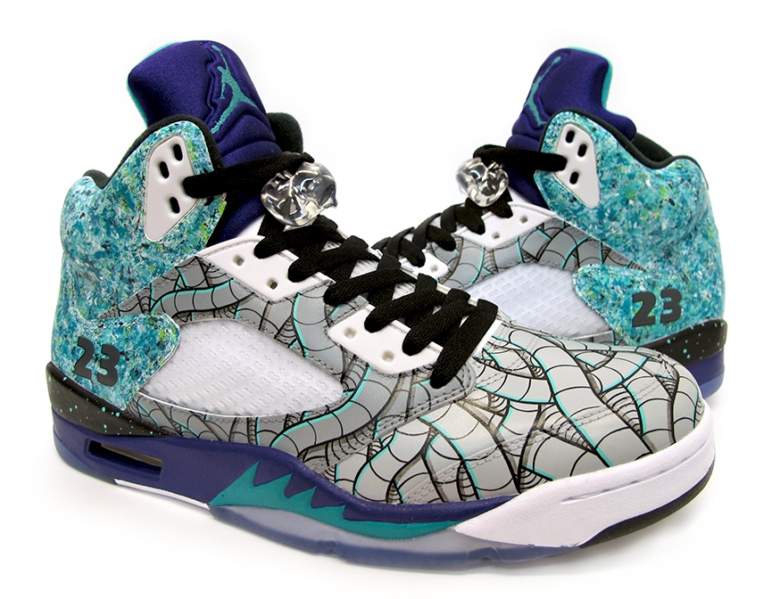 Air Jordan 5 "Mech V" Customs by Sekure D - SneakerNews.com